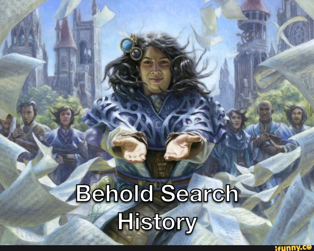 Behold Search History - iFunny