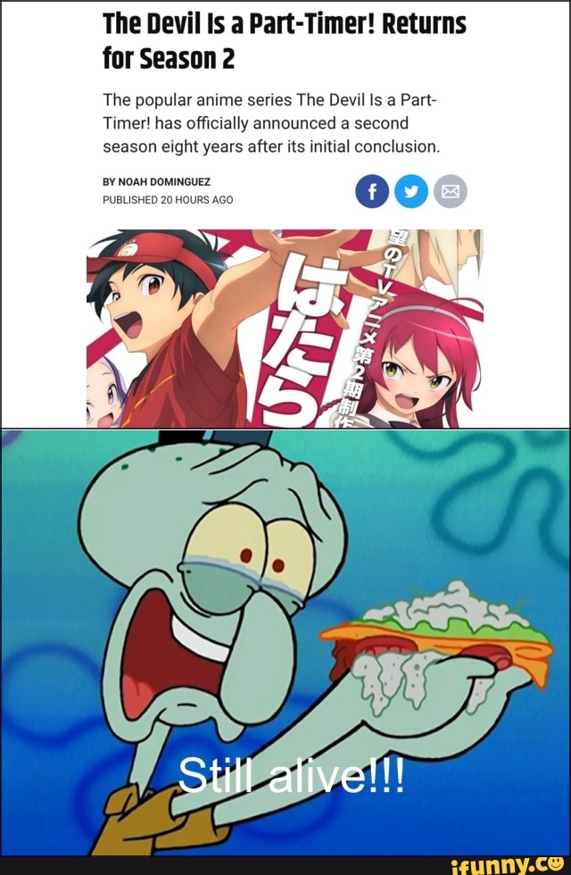 The Devil Is a Part-Timer! memes memes. The best memes on iFunny