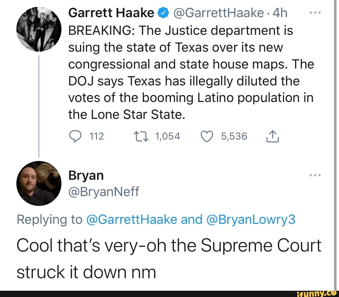 Garrett Haake @ @GarrettHaake BREAKING: The Justice department is suing ...