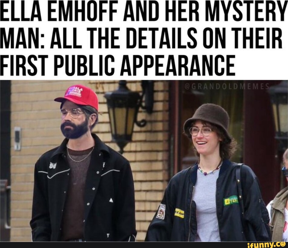 ELLA EMHOFF AND HER MYSTER MAN: ALL THE DETAILS ON THEIR FIRST PUBLIC ...