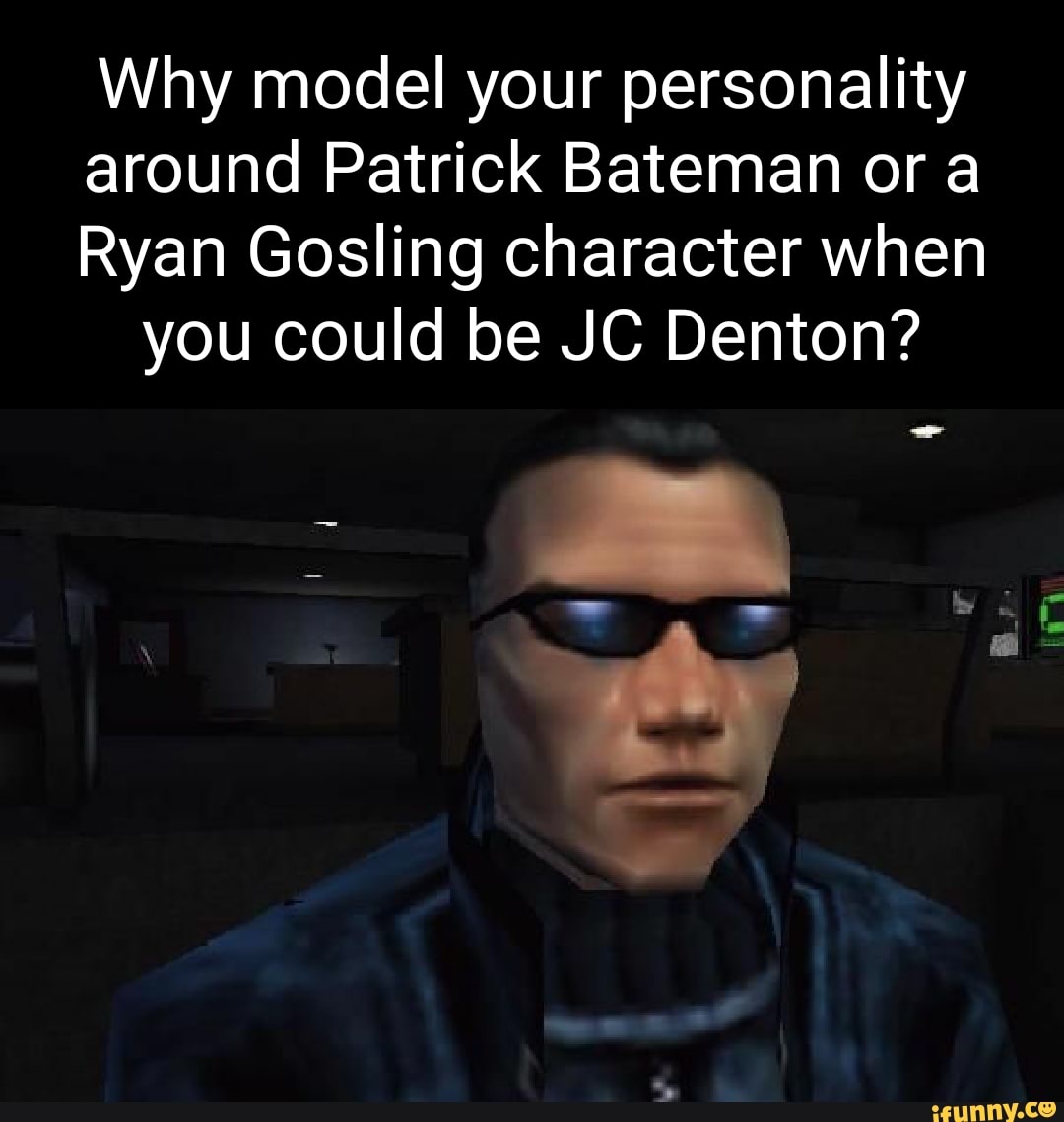 Why model your personality around Patrick Bateman ora Ryan Gosling ...