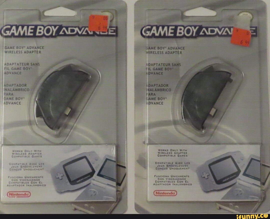 GAME BOY GAME BOY* ADVANCE WIRELESS ADAPTER CAME BOY GAME BOY* ADVANCE ...