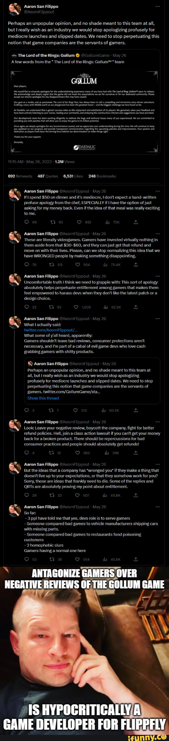 Gollumgame memes. Best Collection of funny Gollumgame pictures on iFunny