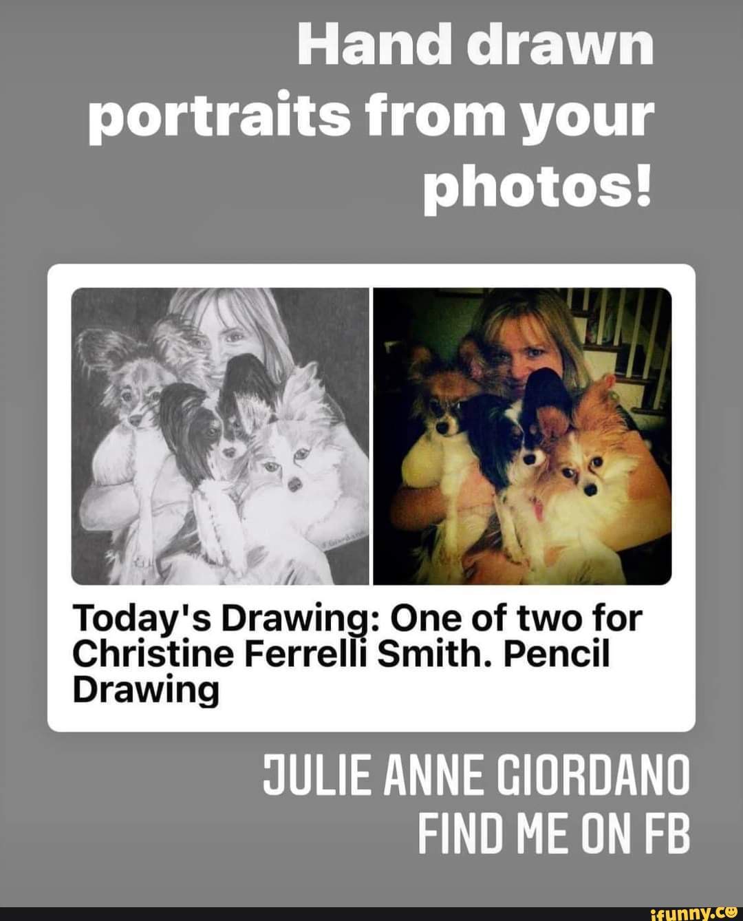 This is from 6 years ago! Christine Ferrelli Smith and her pack of ...