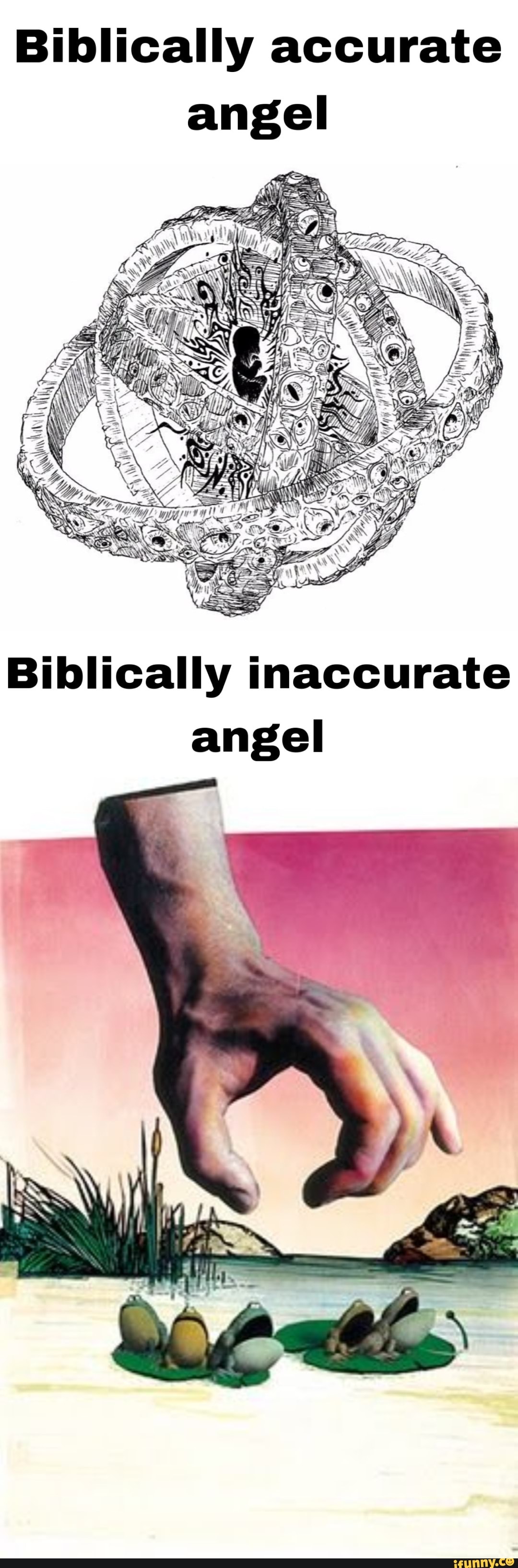 Biblically accurate angel Biblically inaccurate angel - iFunny