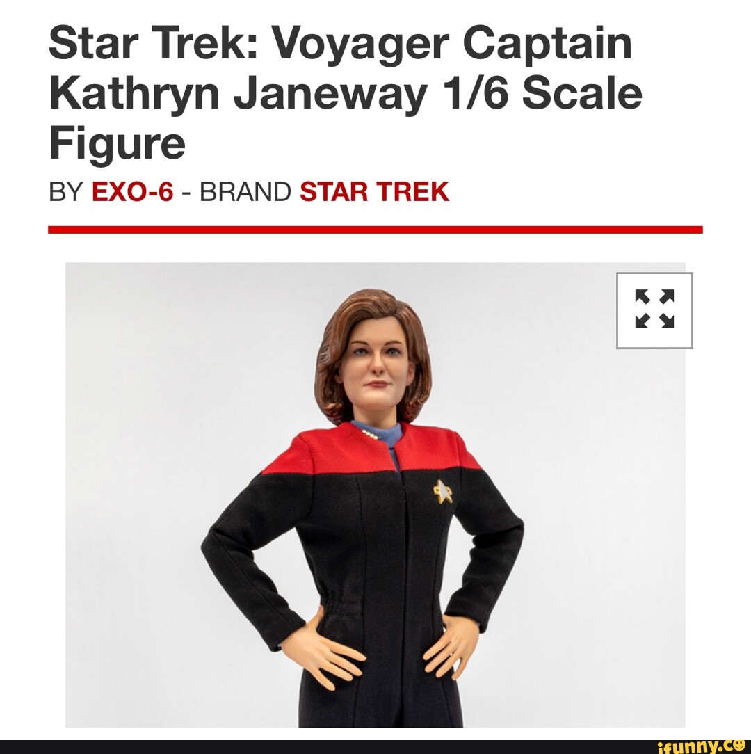 Star Trek: Voyager Captain Kathryn Janeway Scale Figure BY EXO-6 ...