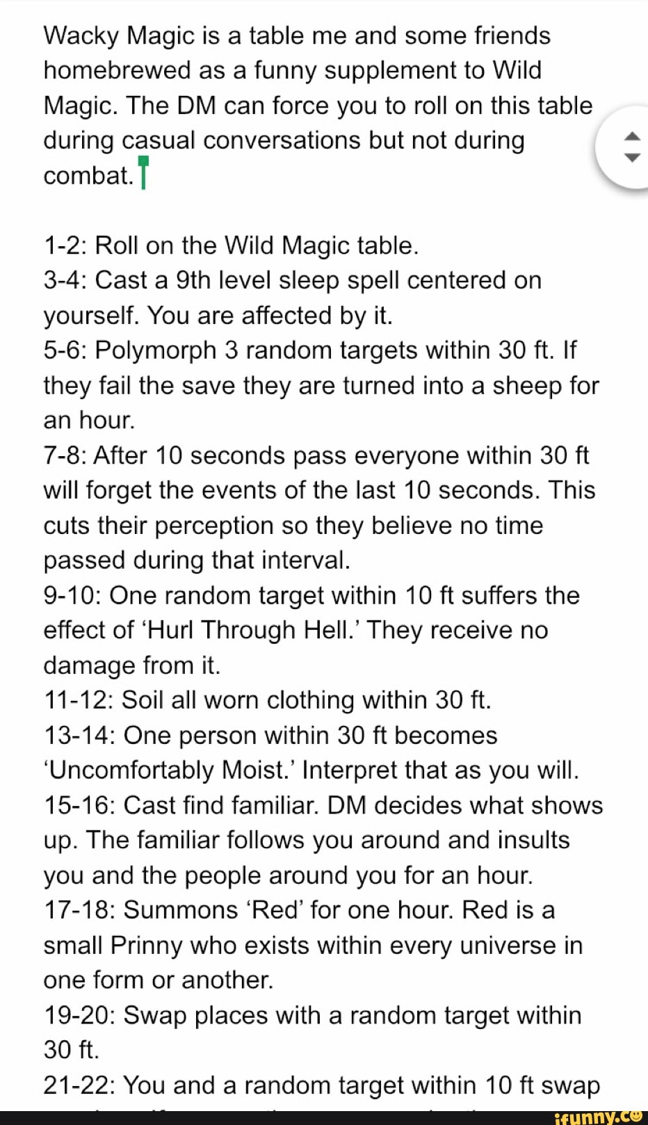 Wild Magic Table | Cabinets Matttroy