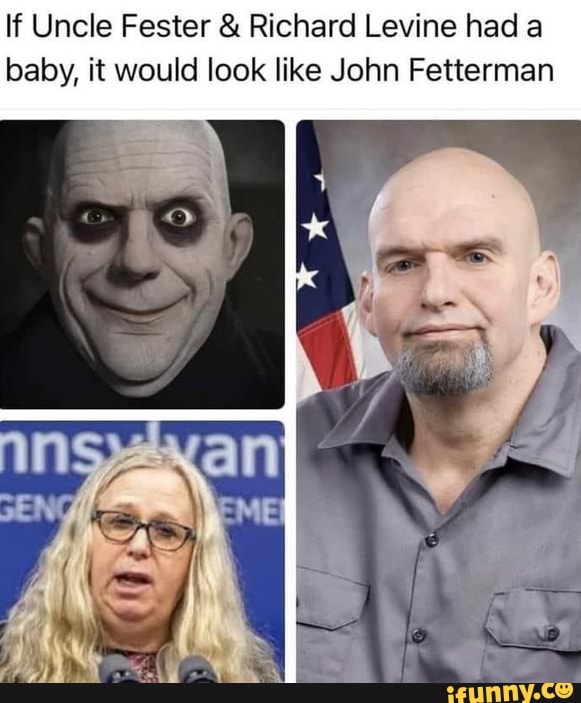 If Uncle Fester & Richard Levine had a baby, it would look like John ...