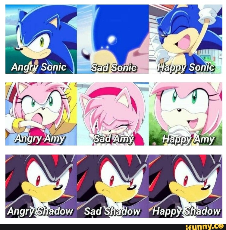 Lao Angry Sanie Angry Shadow Sad Sonic Sonic Hape hactow Sad Stratow ...
