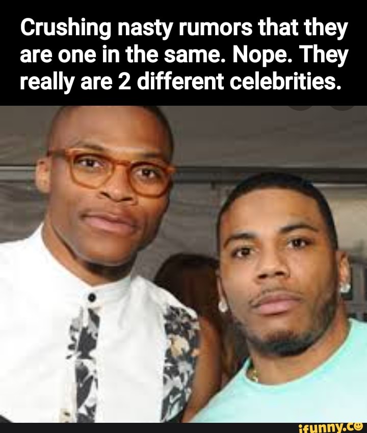 Crushing nasty rumors that they are one in the same. Nope. They really are 2 different ...