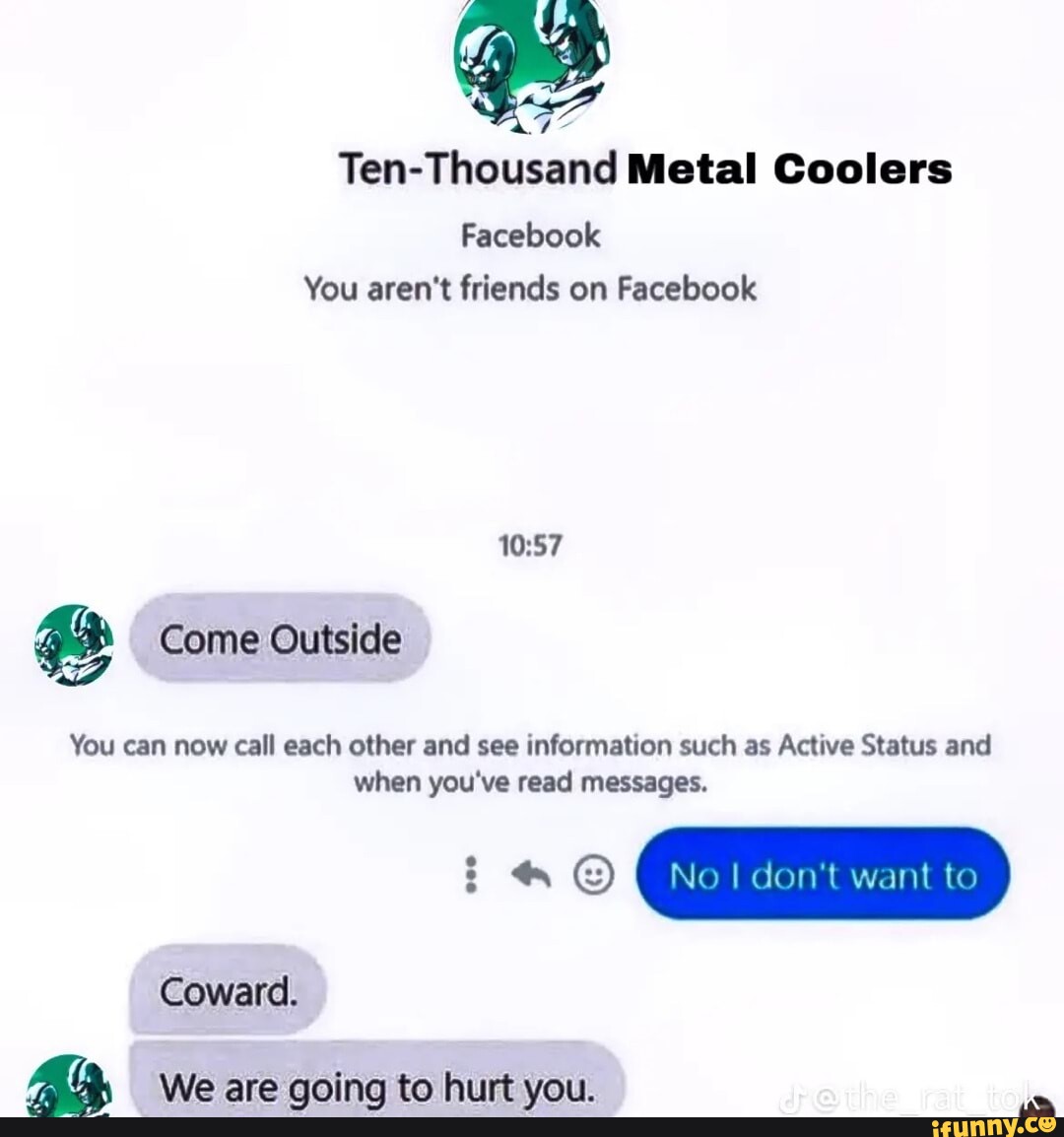 Ten-Thousand Metal Coolers Facebook You aren't friends on Facebook Come ...