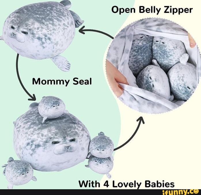 Open Belly Zipper With 4 Lovely Babies - iFunny