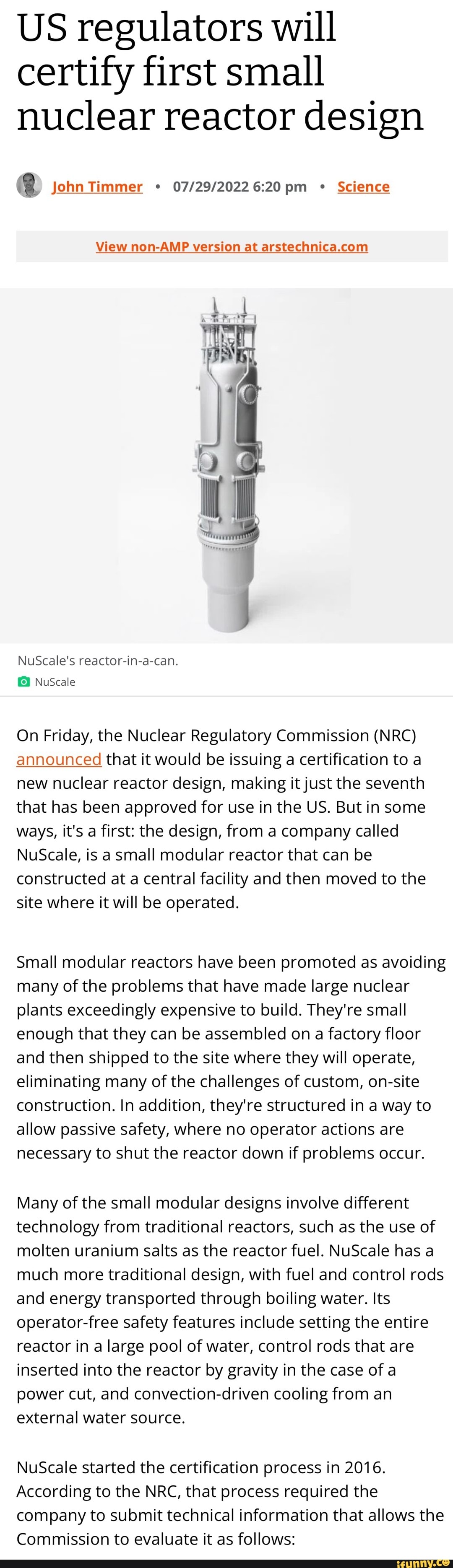 Nuscale memes. Best Collection of funny Nuscale pictures on iFunny