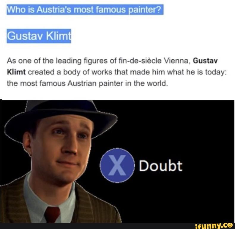 Austria's most famous Gustav Klimt As one of the leading figures of fin ...
