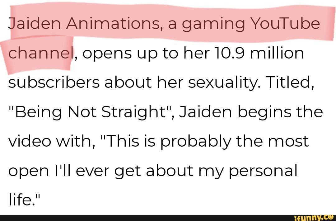 Jaiden Animations, a gaming YouTube channel, opens up to her 10.9 ...