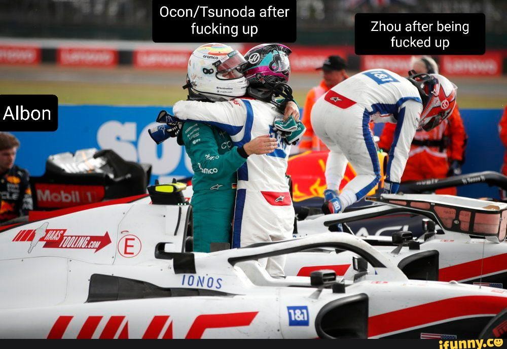 After Fucking Up Zhou After Being Fucked Up Albon Ifunny
