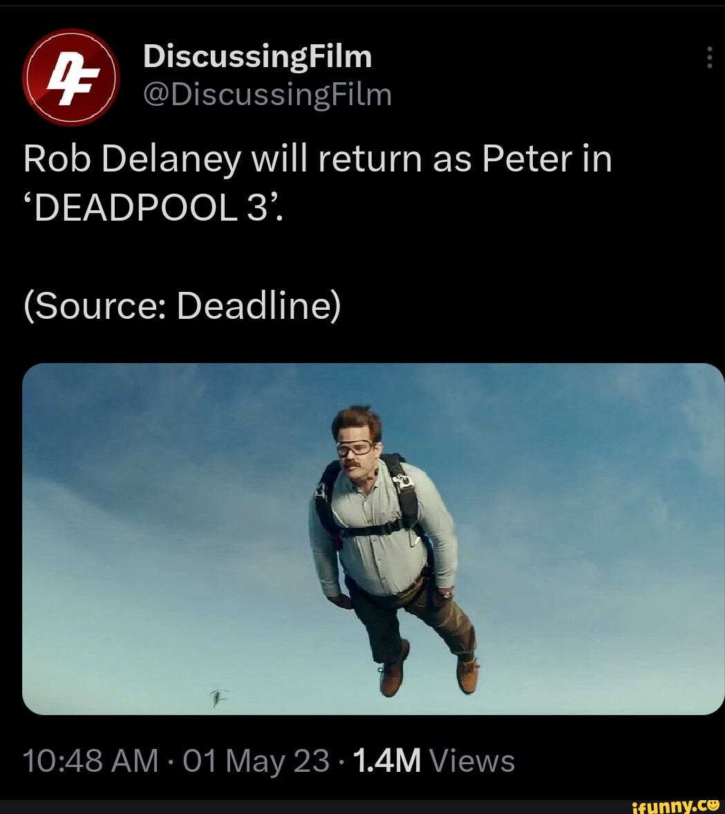DiscussingFilm @DiscussingFilm Rob Delaney will return as Peter in ...
