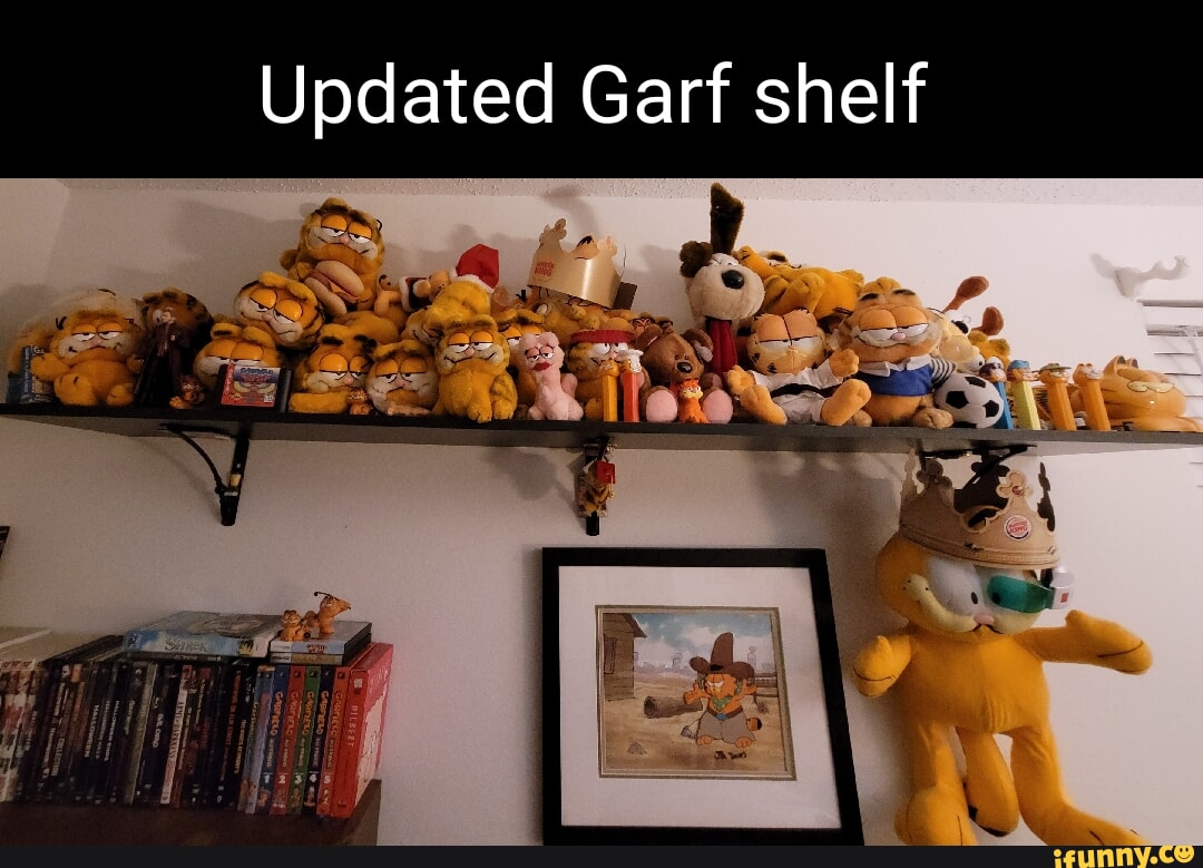 Updated Garf shelf - iFunny