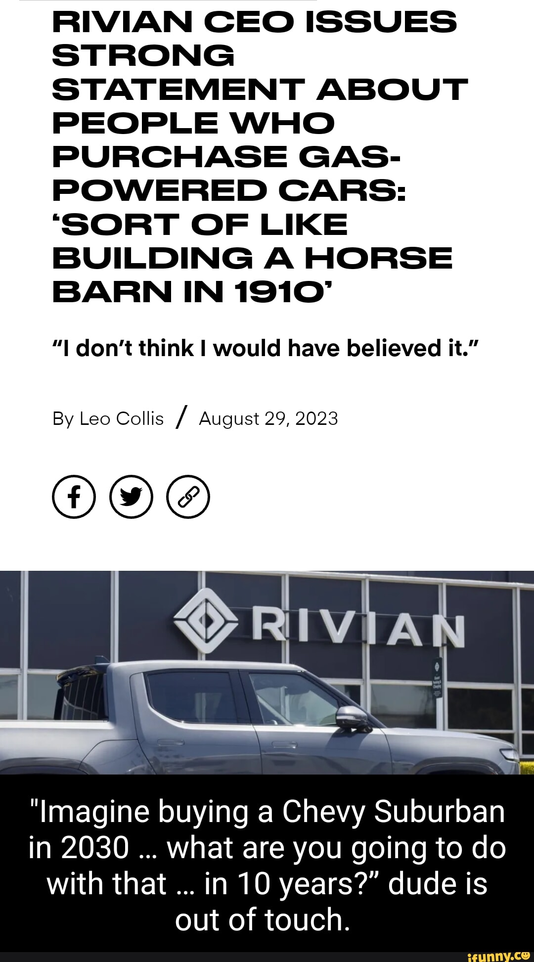 Rivian memes. Best Collection of funny Rivian pictures on iFunny