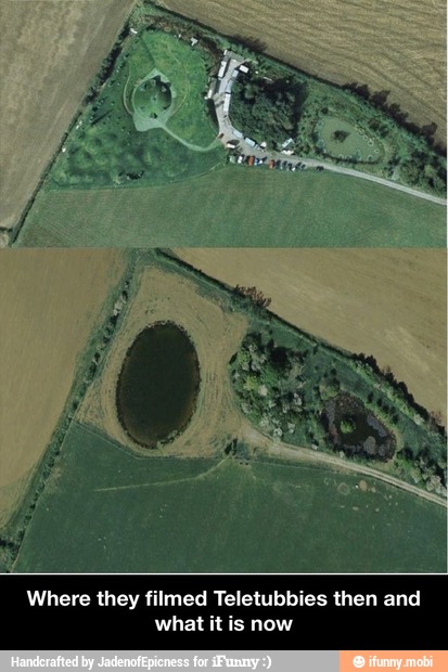 Where they filmed Teletubbies then and what it is now - )