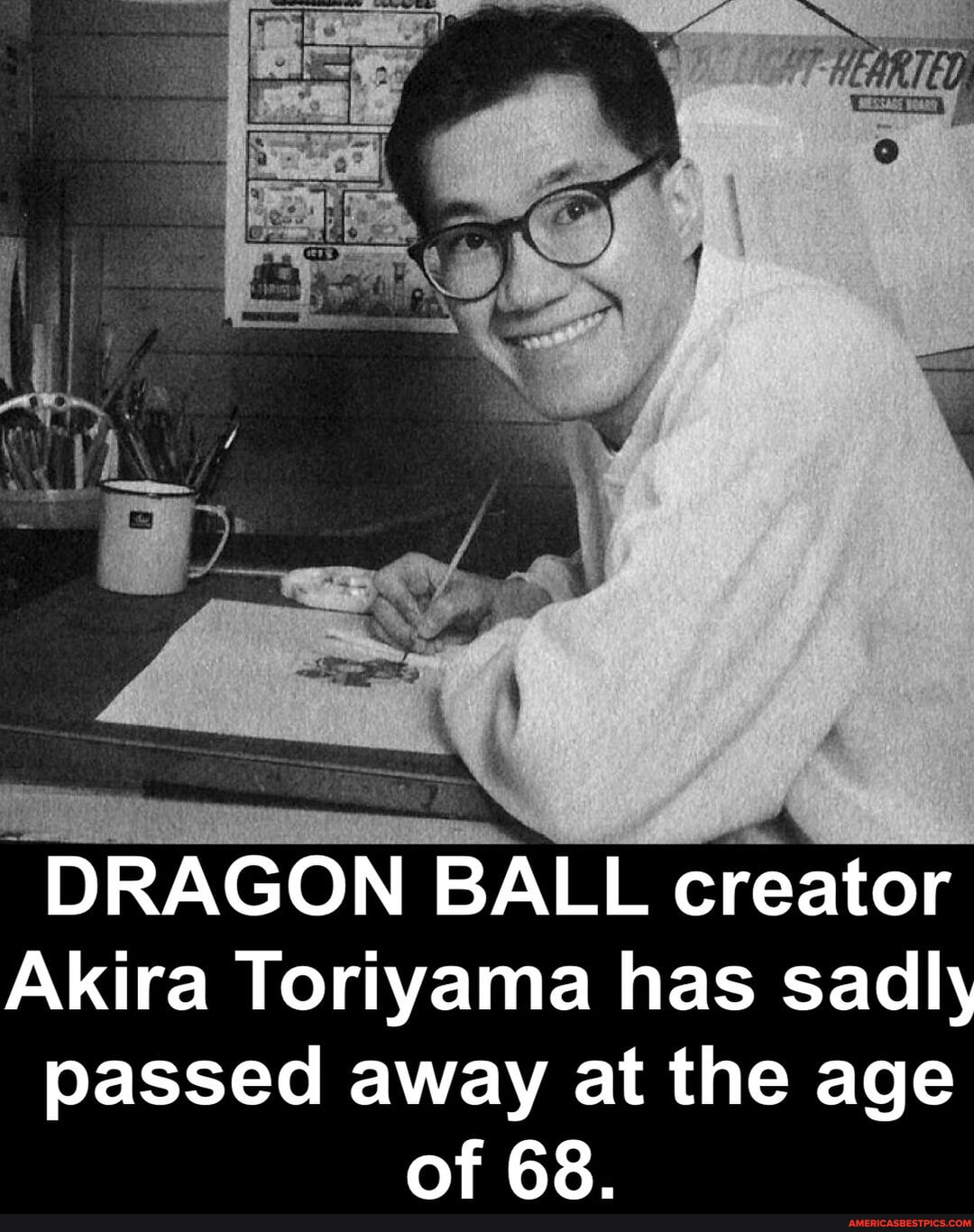 Akira Toriyama, the legendary creator of Dragon Ball, has sadly passed away at the age of 68 due ...