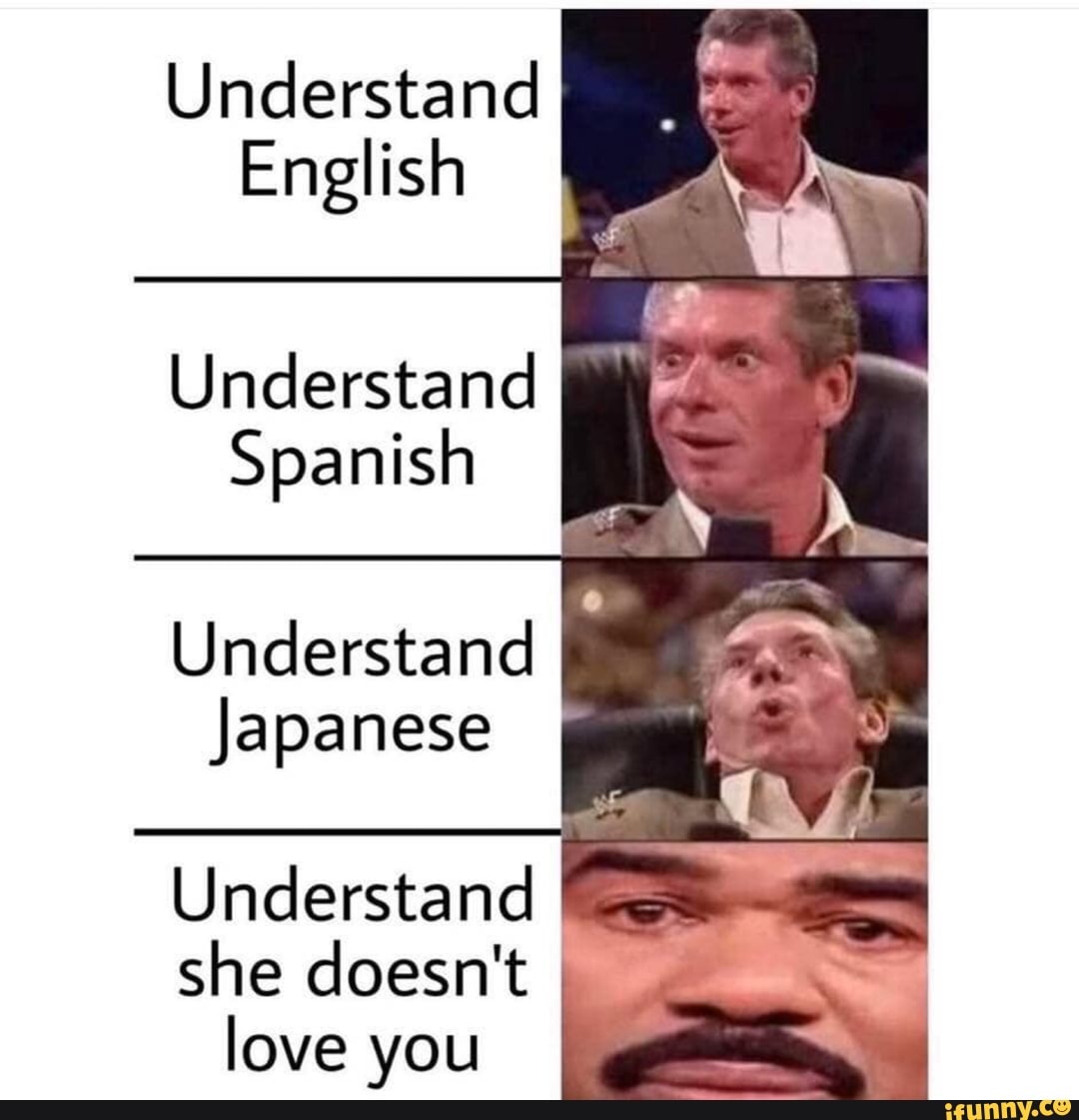Understand English Understand Spanish Understand Japanese Understand ...