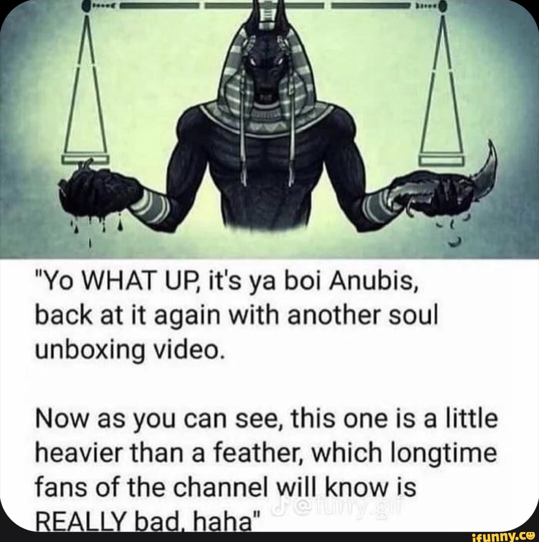 Anubis memes. Best Collection of funny Anubis pictures on iFunny