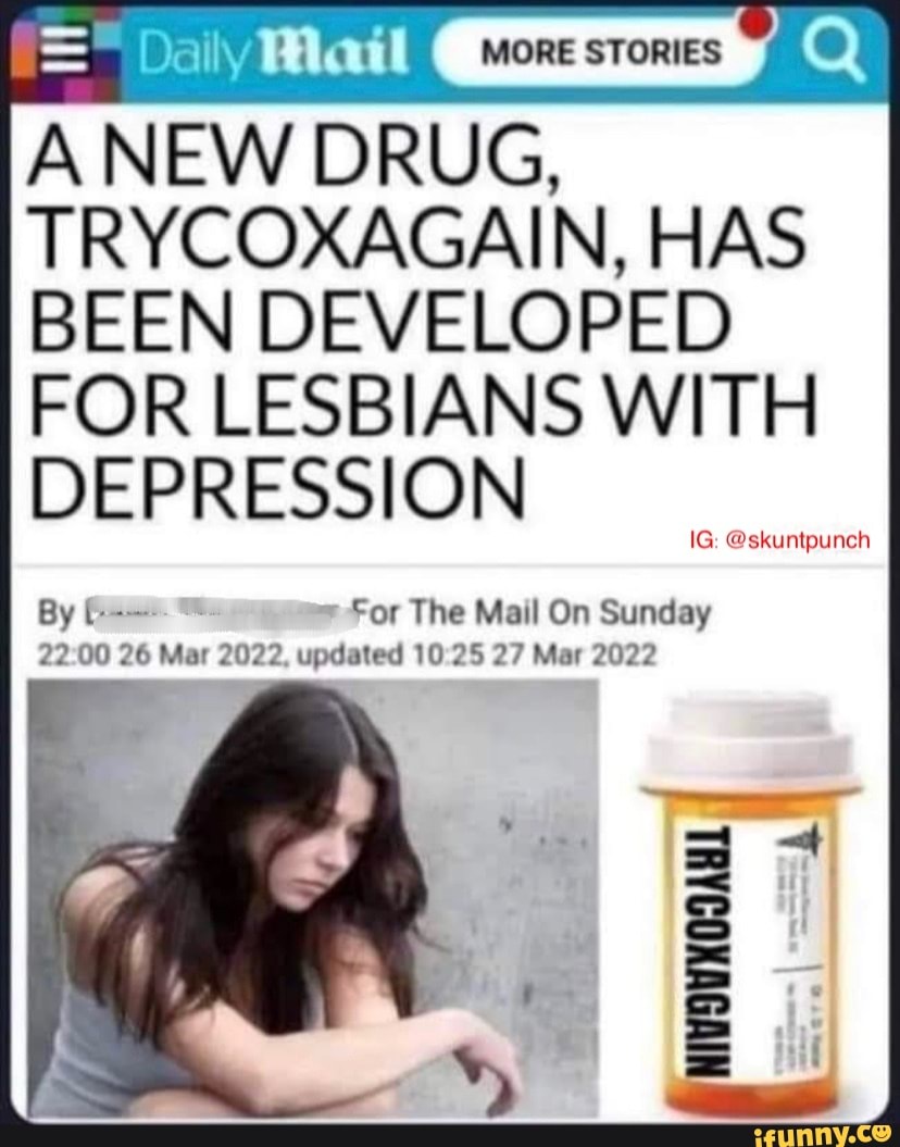 Daily Mail MORE STORIES A NEW DRUG, TRYCOXAGAIN, HAS BEEN DEVELOPED FOR ...