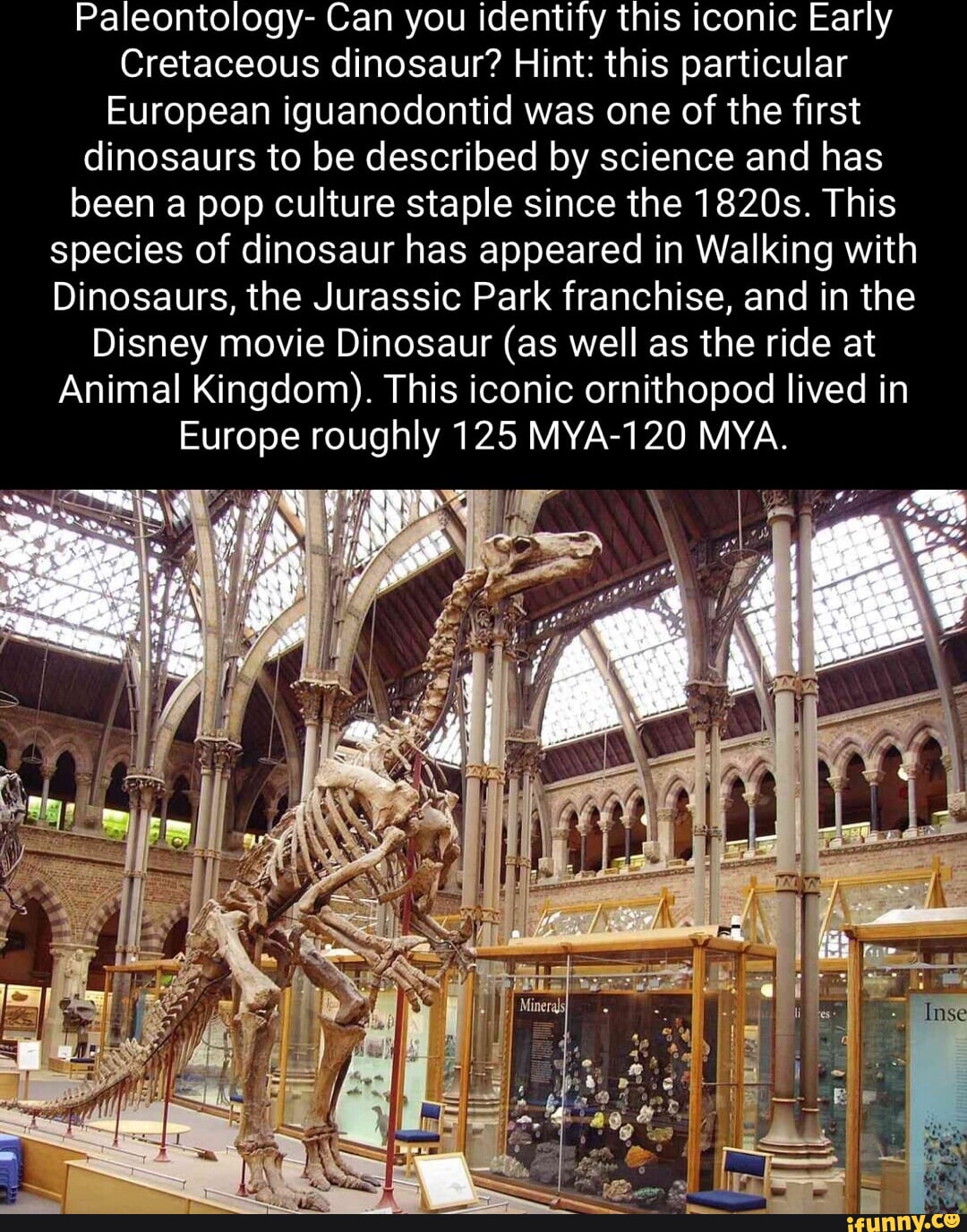 Paleontology- Can you identify this iconic Early Cretaceous dinosaur ...