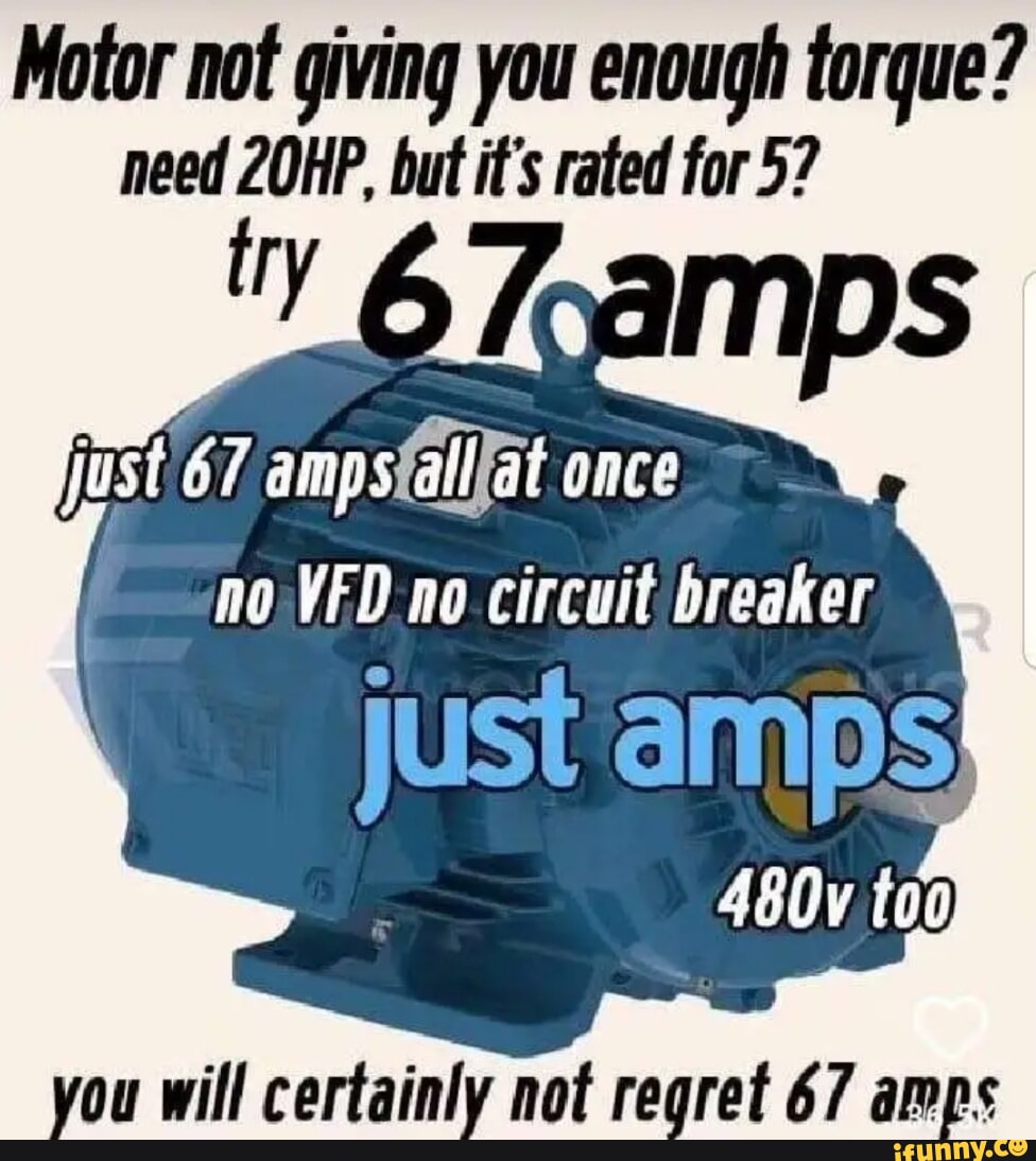 Motor not giving you enough torque? need 20HP, but it's rated for 5? at ...