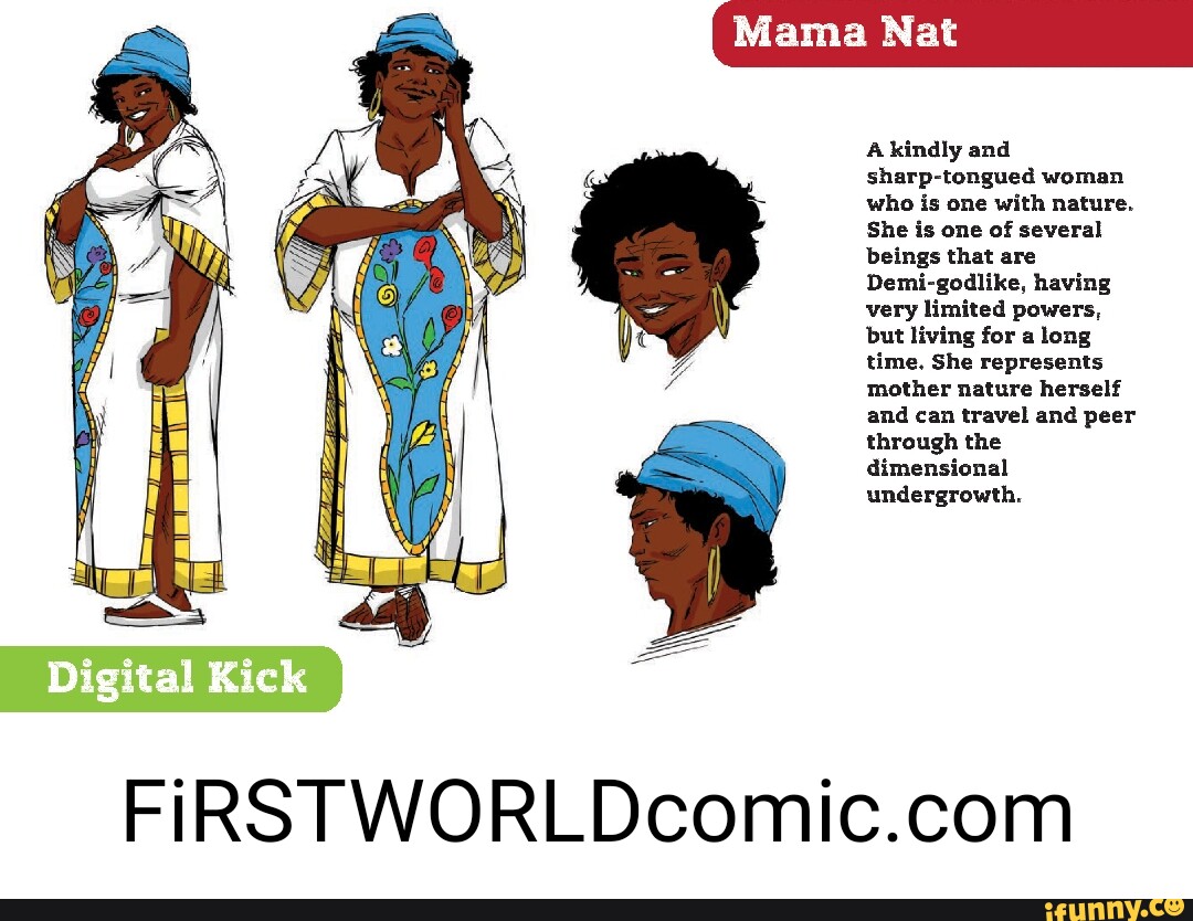 Nat Akindly and sharp-tongued woman who is one with nature. She is one ...