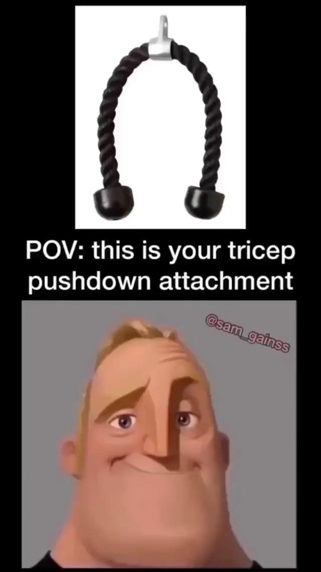 Triceps Meme Triceps 🤣🤣, #animation #comedy #reels #meme