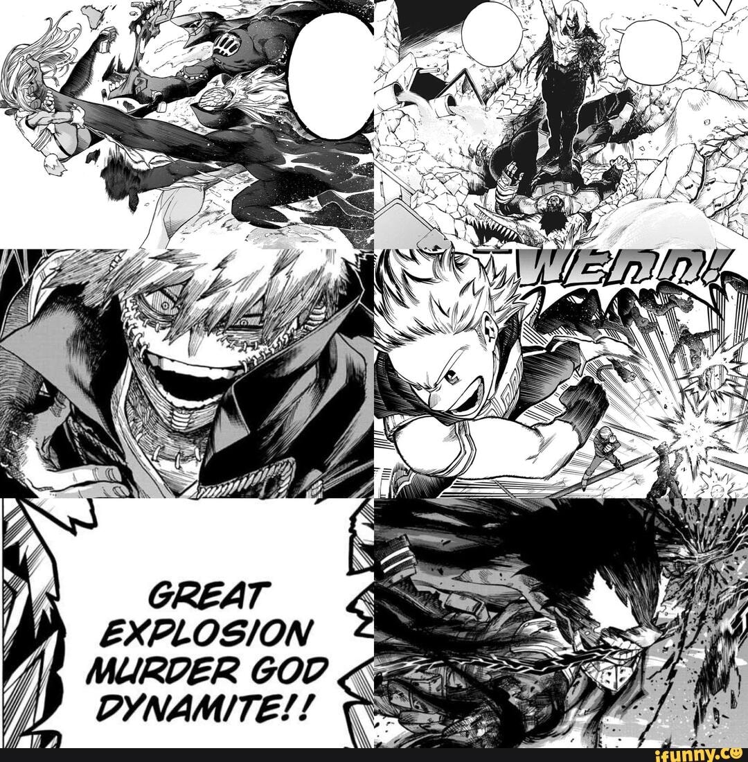 EXPLOSION MURDER GOD DYNAMITE! - iFunny