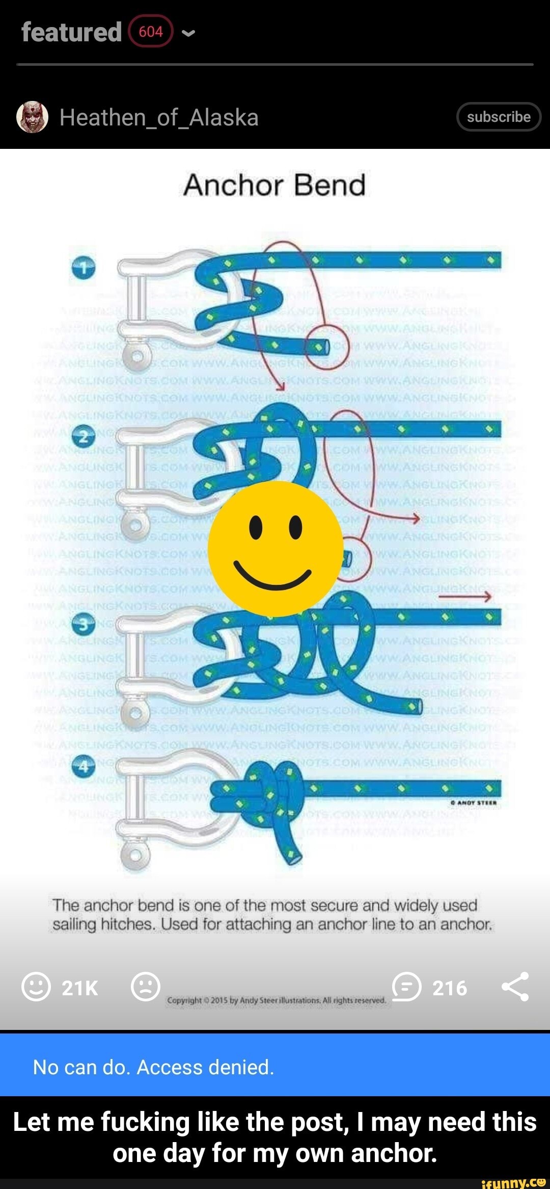 Featured Heathen _of Alaska subscribe Anchor Bend The anchor bend is ...