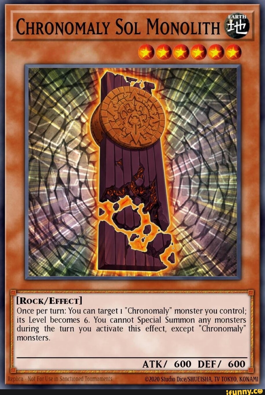 SoL Once per turn: You can target "Chronomaly" monster you control; its ...