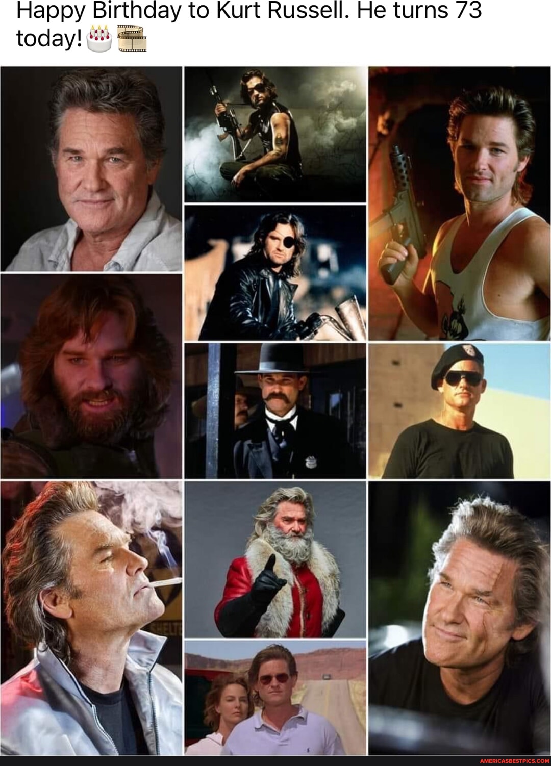 Happy AG to Kurt Russell. He turns 73 today! - America’s best pics and ...