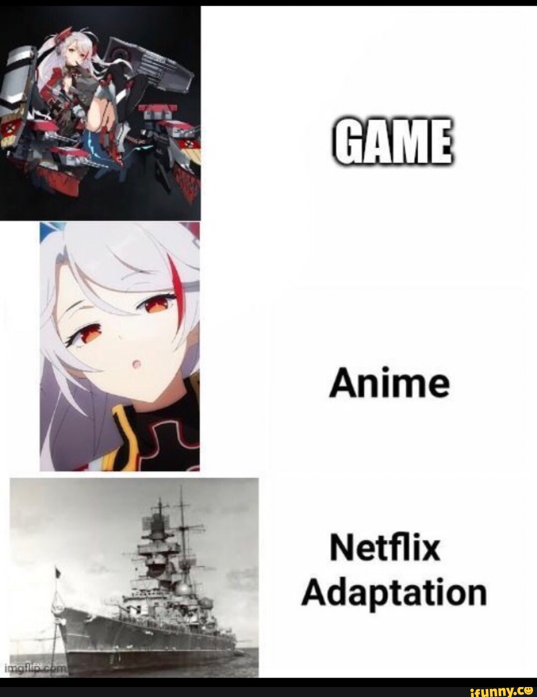 GAME Anime Netflix Adaptation - iFunny