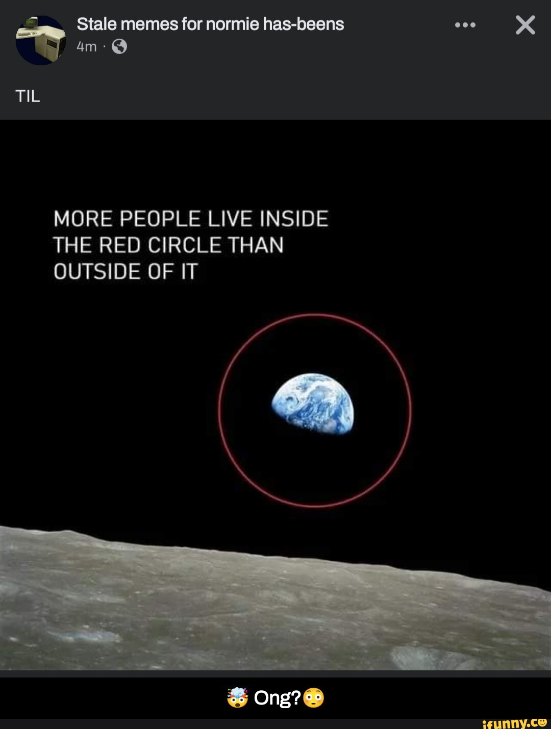 Stale memes for normie has-beens TIL MORE PEOPLE LIVE INSIDE THE RED ...