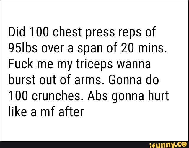 Triceps memes. Best Collection of funny Triceps pictures on iFunny