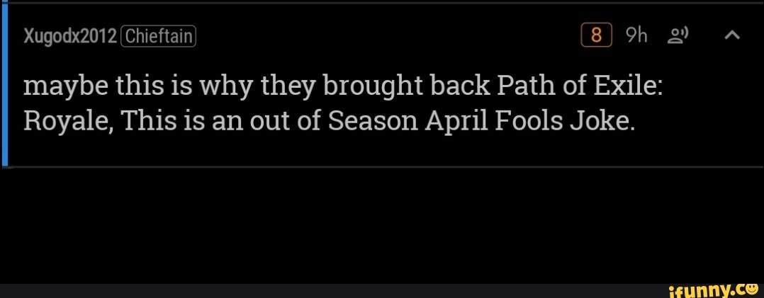 Path_of_exile memes. Best Collection of funny Path_of_exile pictures on ...