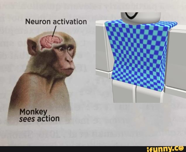 Neuron activation Monkey action - iFunny