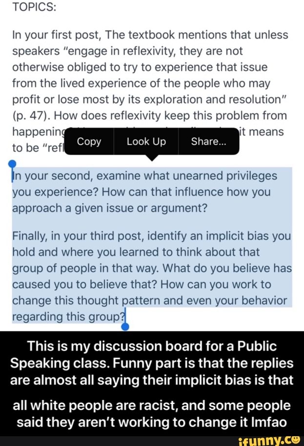 Participate In All The Class Discussions Meme