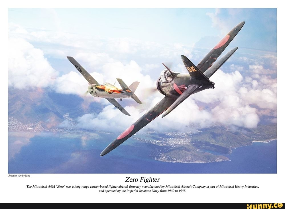 Art Zero Fighter 'The Mitsubishi AGM "Zero" was 2 long-range carrer ...