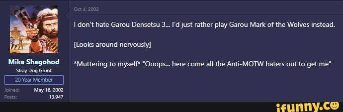 Garou memes. Best Collection of funny Garou pictures on iFunny