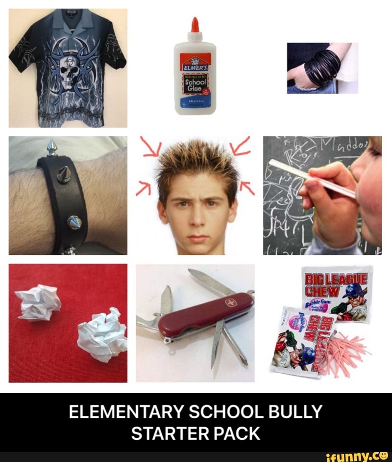 ELEMENTARY SCHOOL BULLY STARTER PACK - ELEMENTARY SCHOOL BULLY STARTER ...