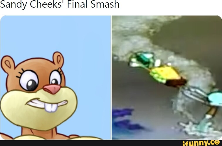 Sanely Cheeks Final Smash - iFunny