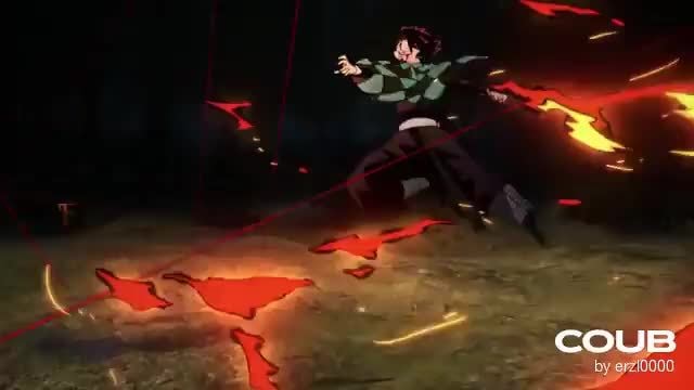Demon Slayer - Tanjiro and Nezuko vs Rui [4K 60FPS] (Episode 19) - )