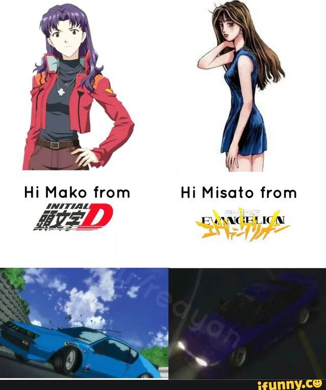 Hi Make from Hi Misato from INITIAL: AWO ION - iFunny Brazil