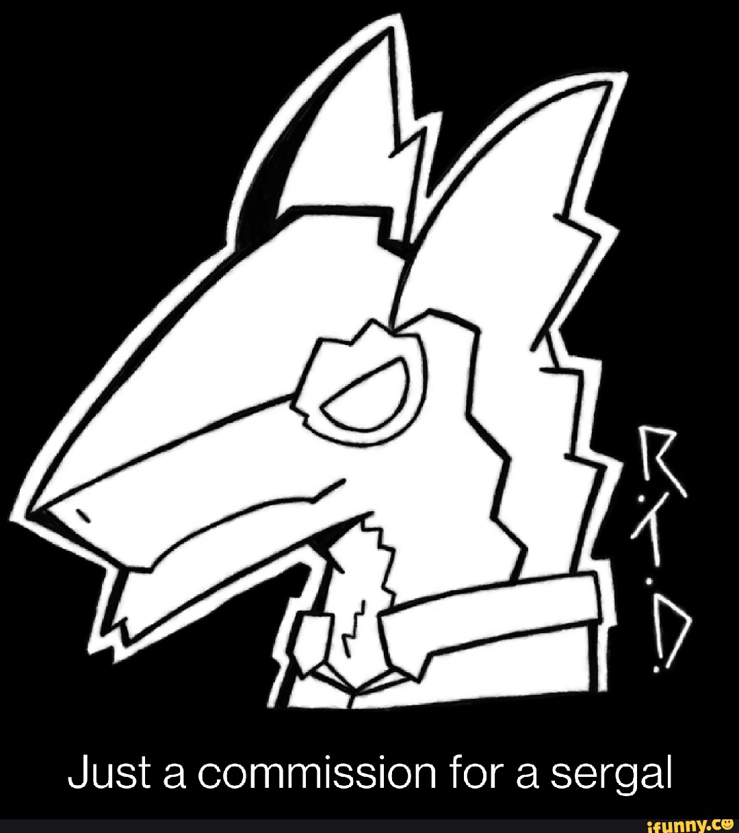 Just a commission for a sergal - iFunny