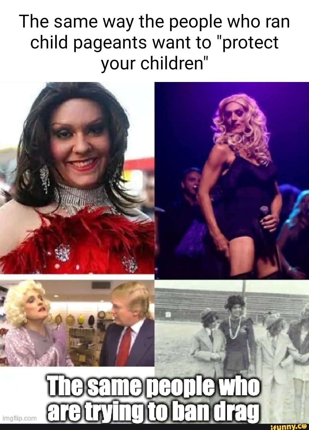 The same way the people who ran child pageants want to "protect your ...
